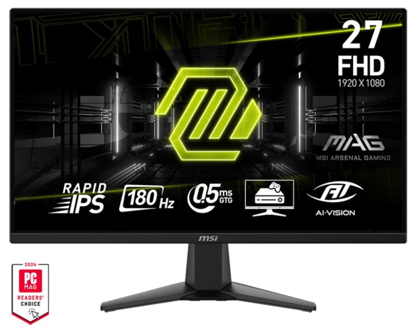 MSI MAG 275F 27" IPS FHD 180Hz 0,5ms Black 2R | vmSHOP.cz