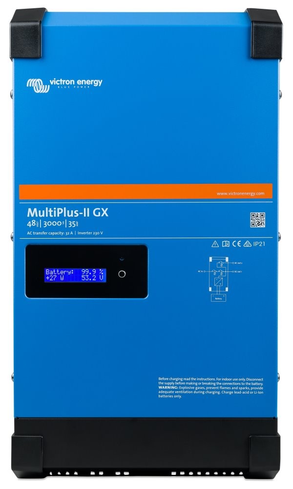 Victron MultiPlus-II GX hybridní měnič 48V/3000VA/35A-32A | vmSHOP.cz