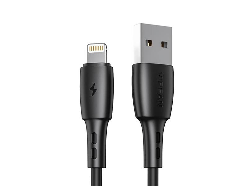 Kabel VFAN Racing X05 USB /Lightning 2m Black | vmSHOP.cz